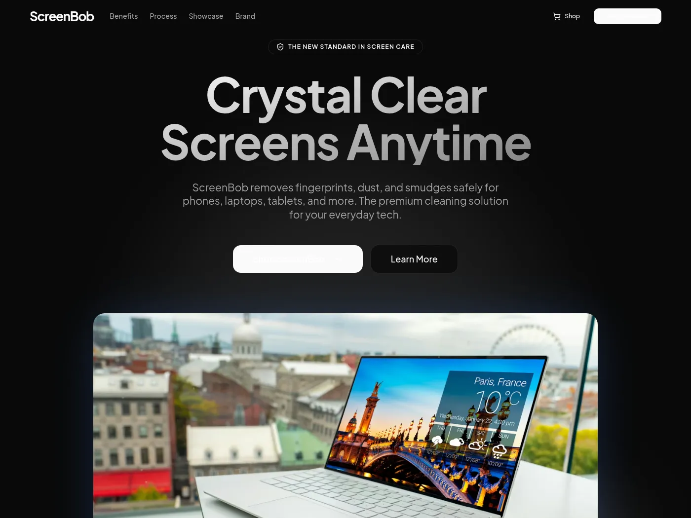 ScreenBob Premium Landing
