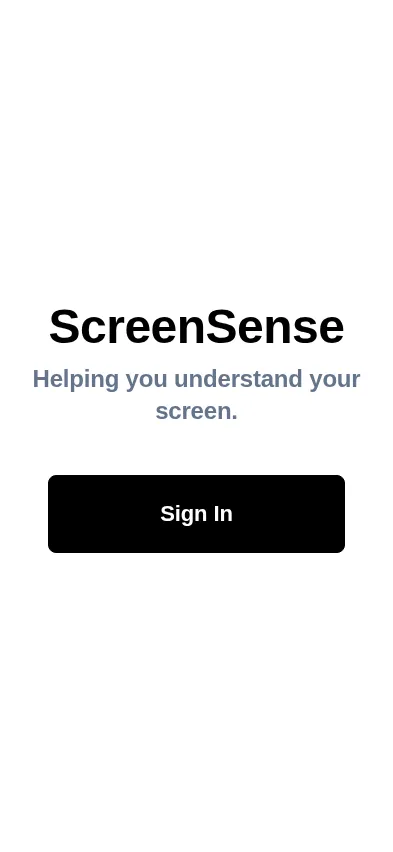 ScreenSense