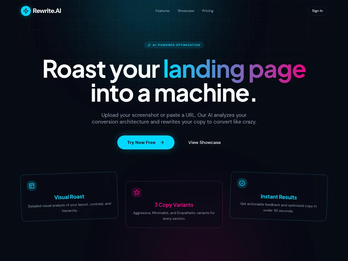 Landing Page Rewriter