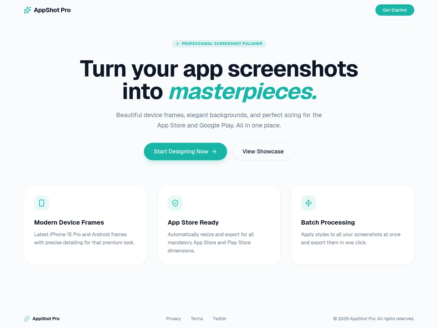 App Screenshot Pro
