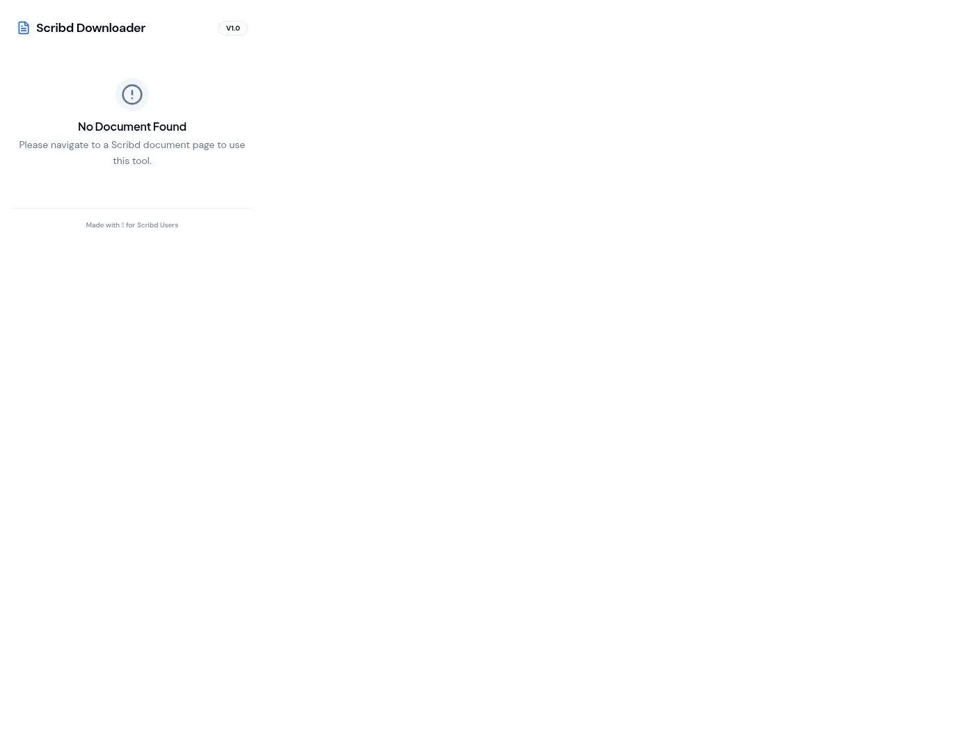 Scribd PDF Downloader