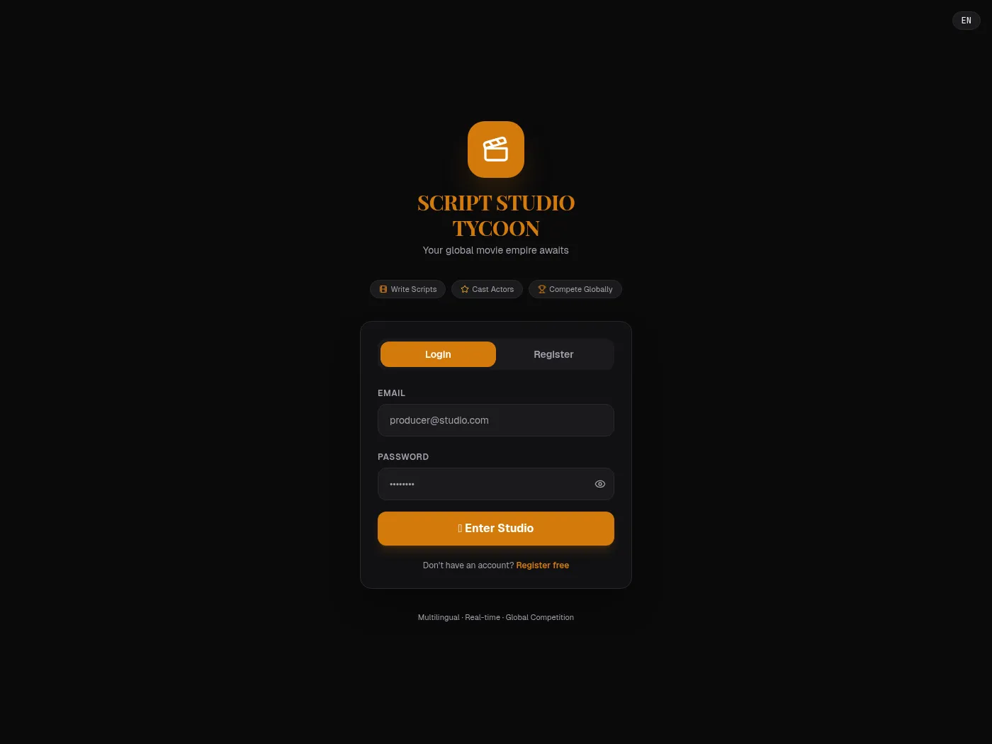 Script Studio Tycoon
