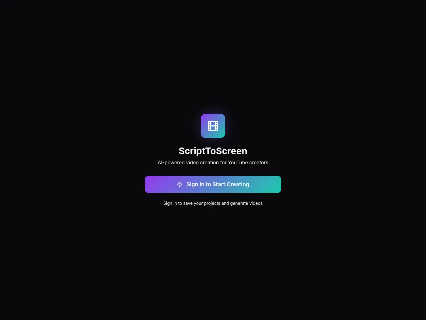 ScriptToScreen AI Studio