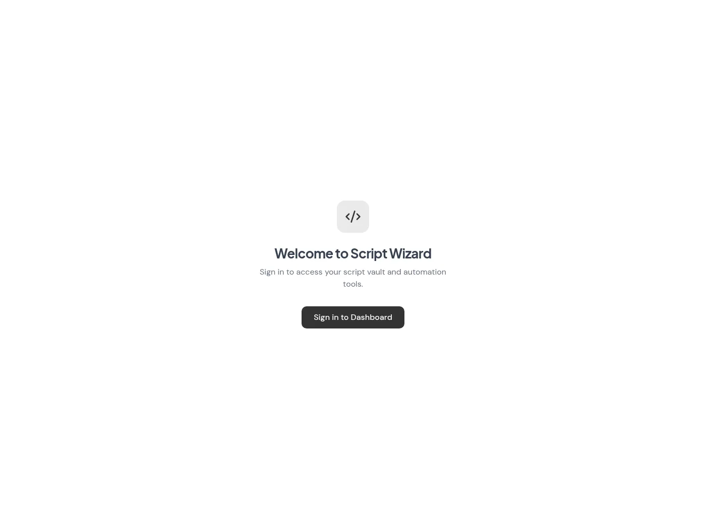 Script Wizard Deluxe