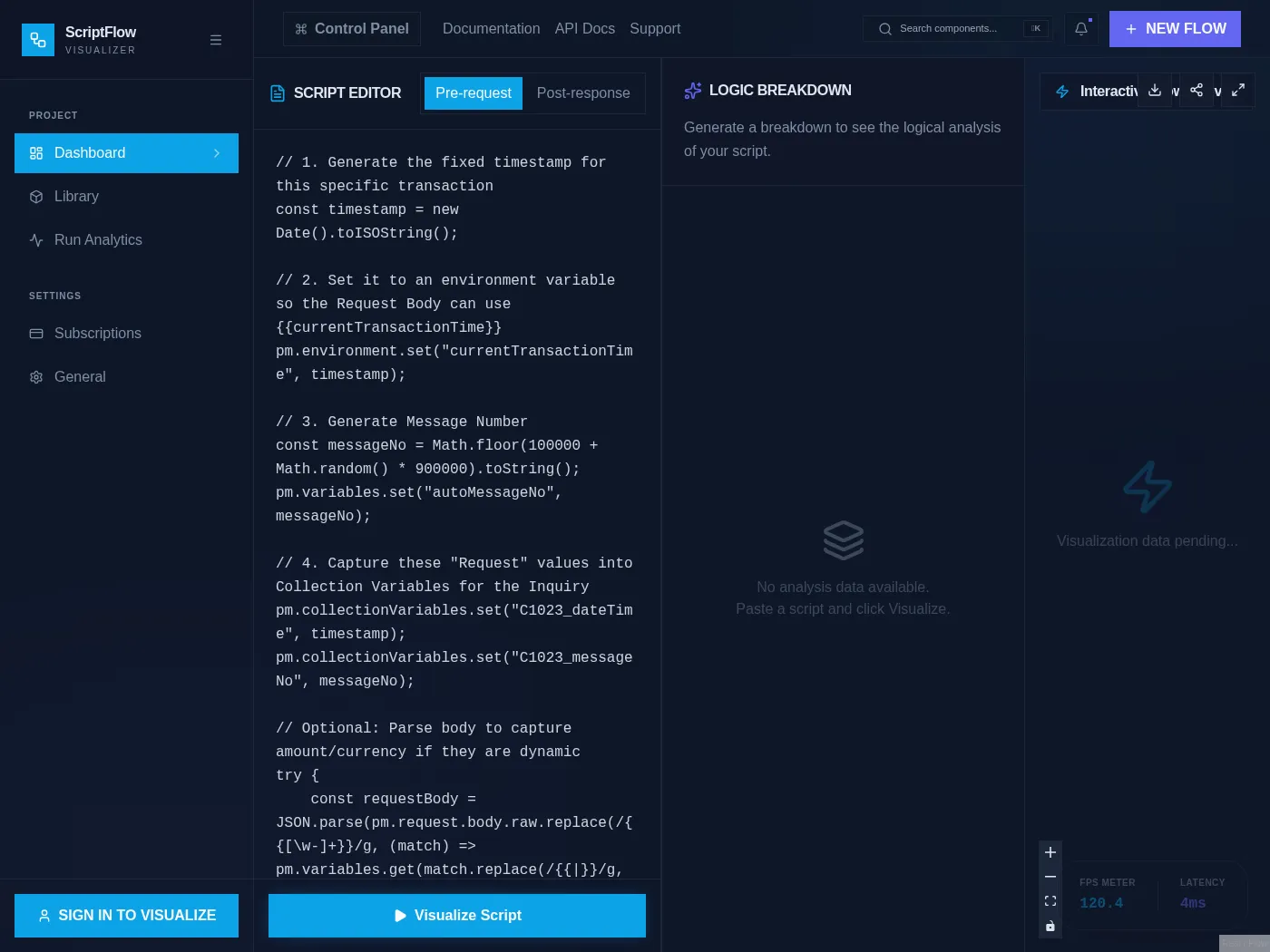 ScriptFlow Visualizer