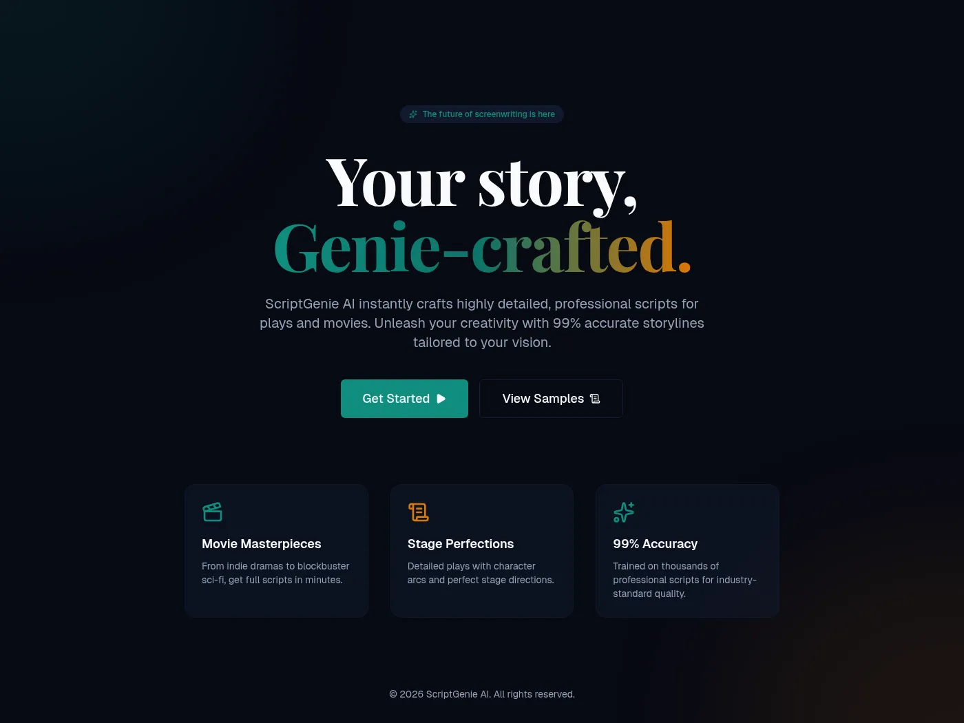 ScriptGenie AI