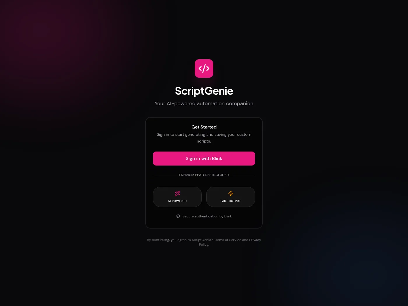 ScriptGenie
