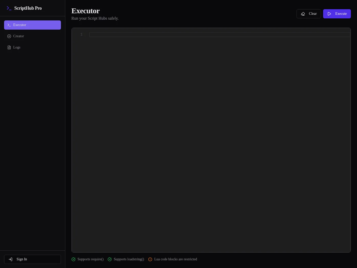 ScriptHub Runner Pro