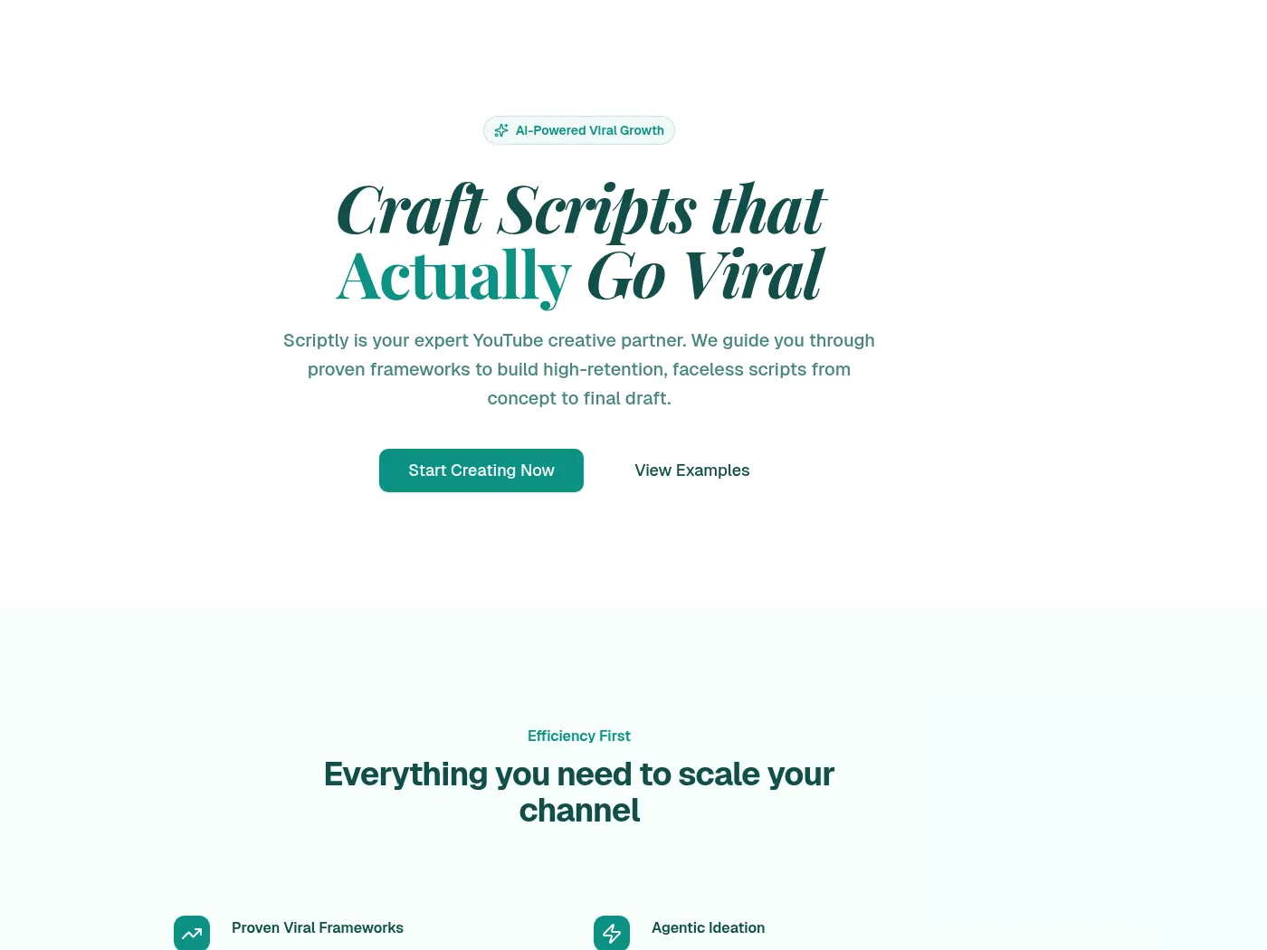 Scriptly: YouTube Script Agent