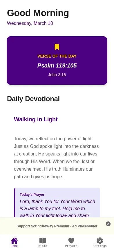 ScriptureWay Bible App
