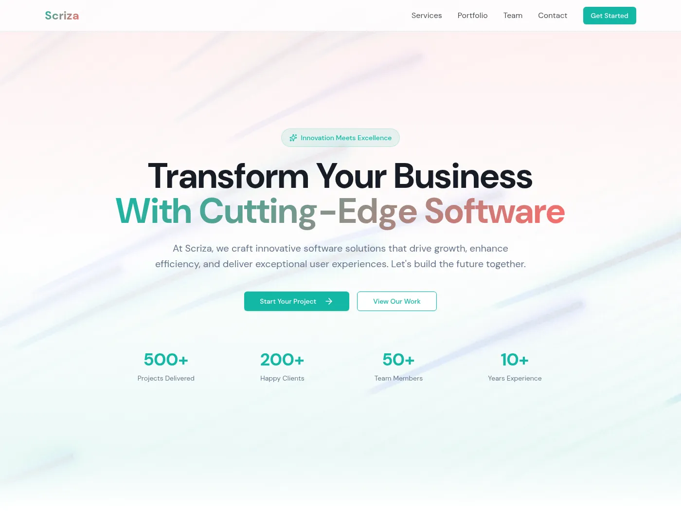Scriza Software Website
