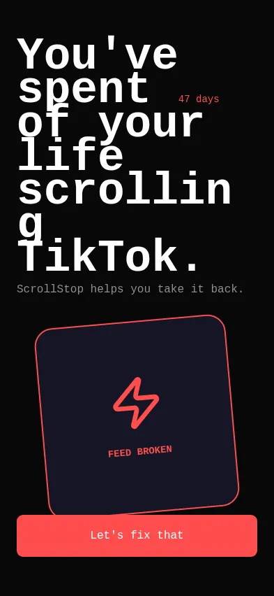 ScrollStop: Anti-Scroll Coach