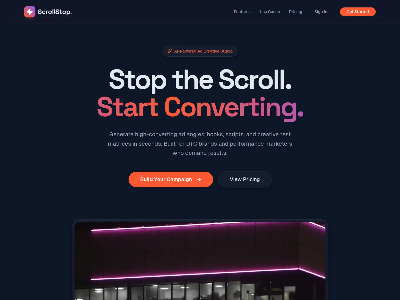 ScrollStop Studio