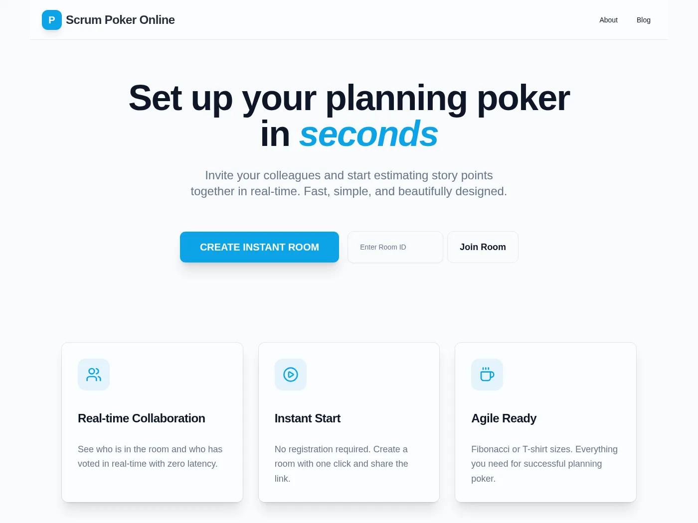 Scrum Poker Clone