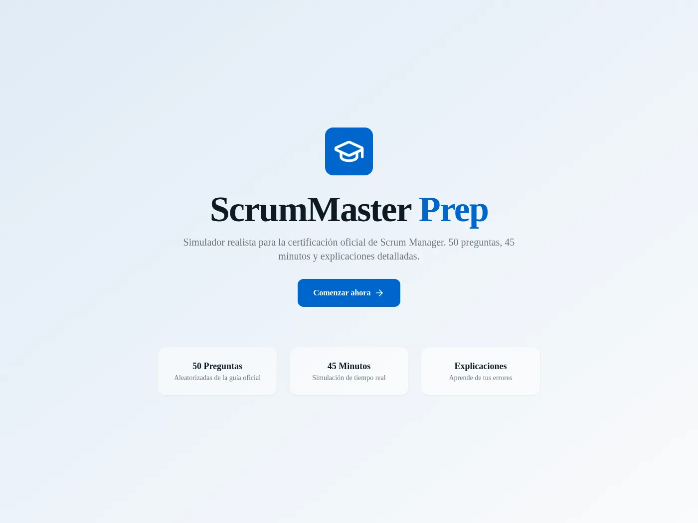 ScrumMaster Quiz Prep