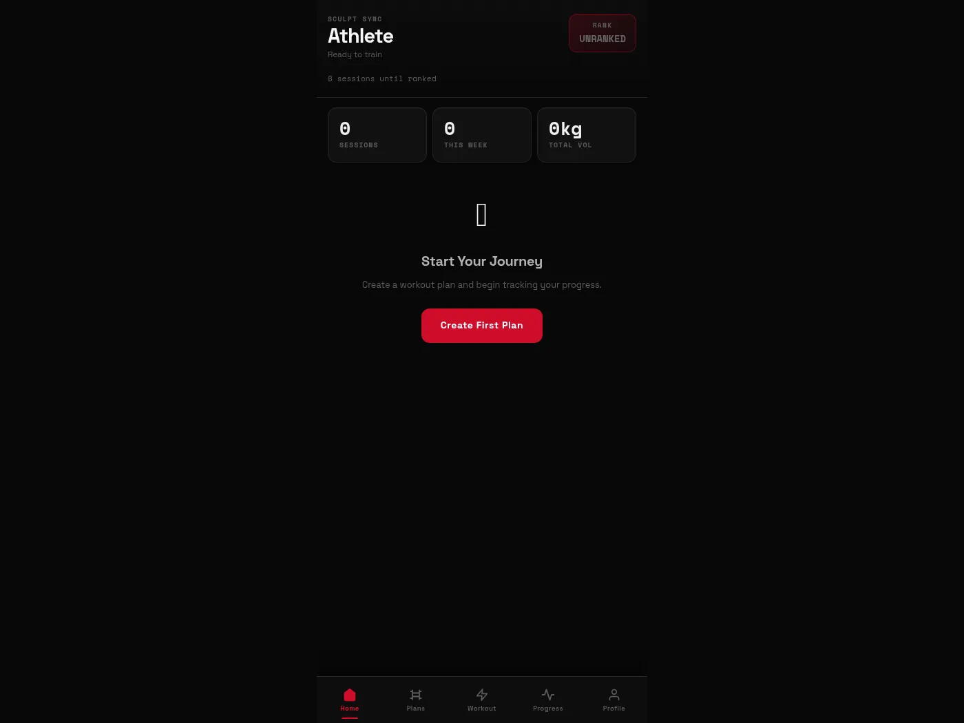 Sculpt Sync Fitness App