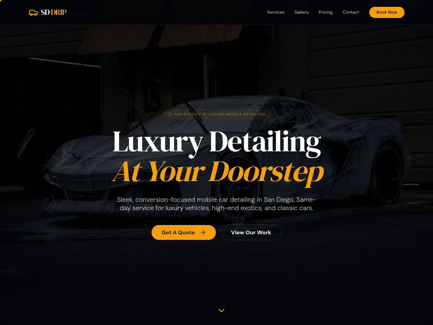 SD Drip Detailing Site