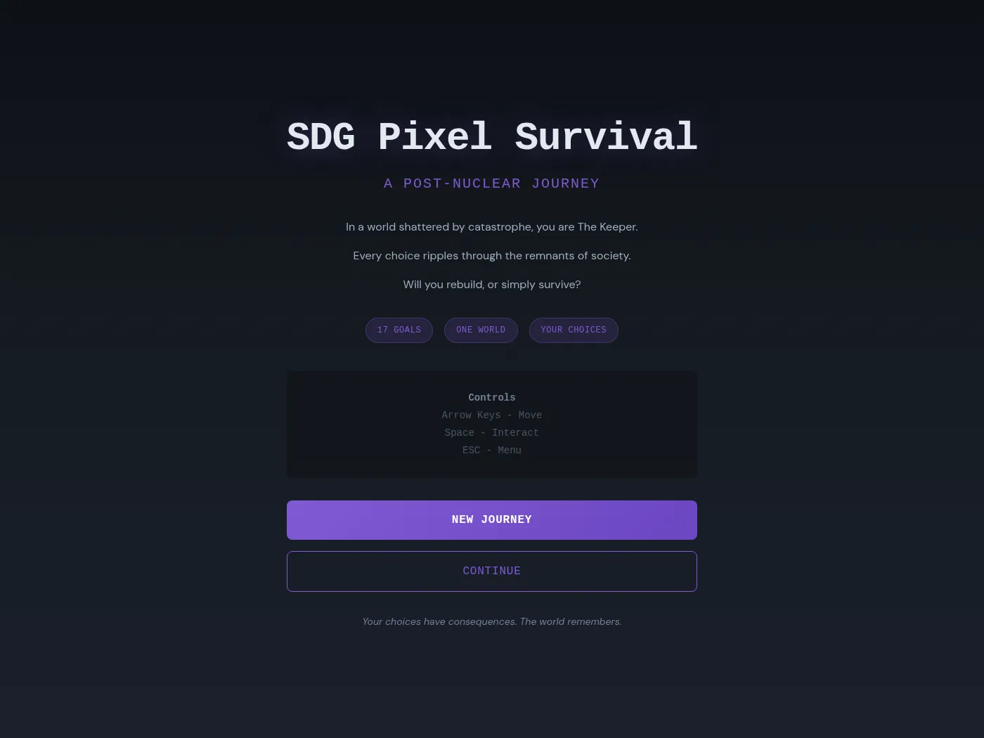 SDG Pixel Survival
