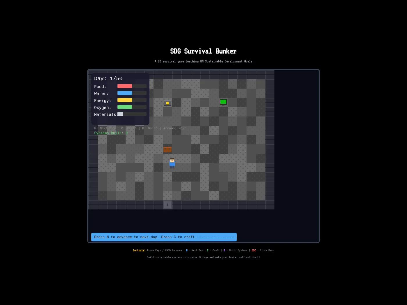 SDG Survival Bunker