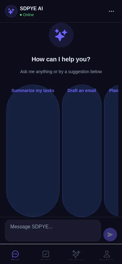 SDPYE AI Assistant