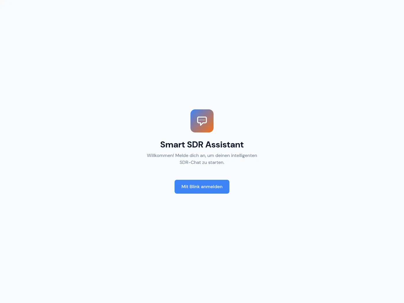 Smart SDR Chat Assistant