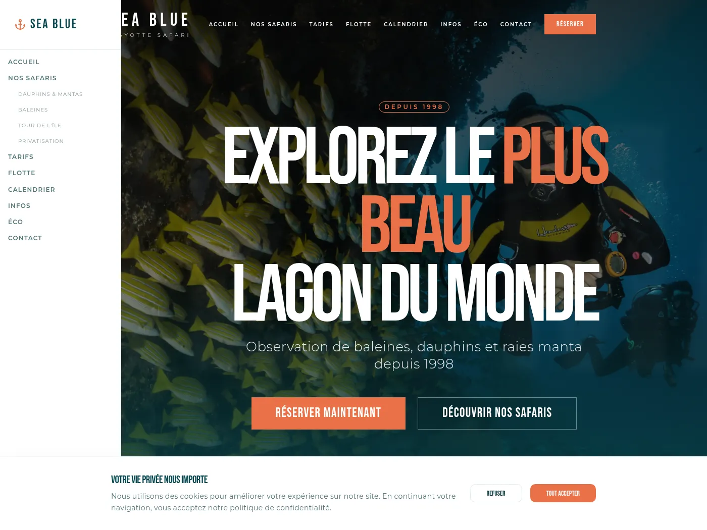 Sea Blue Mayotte Web