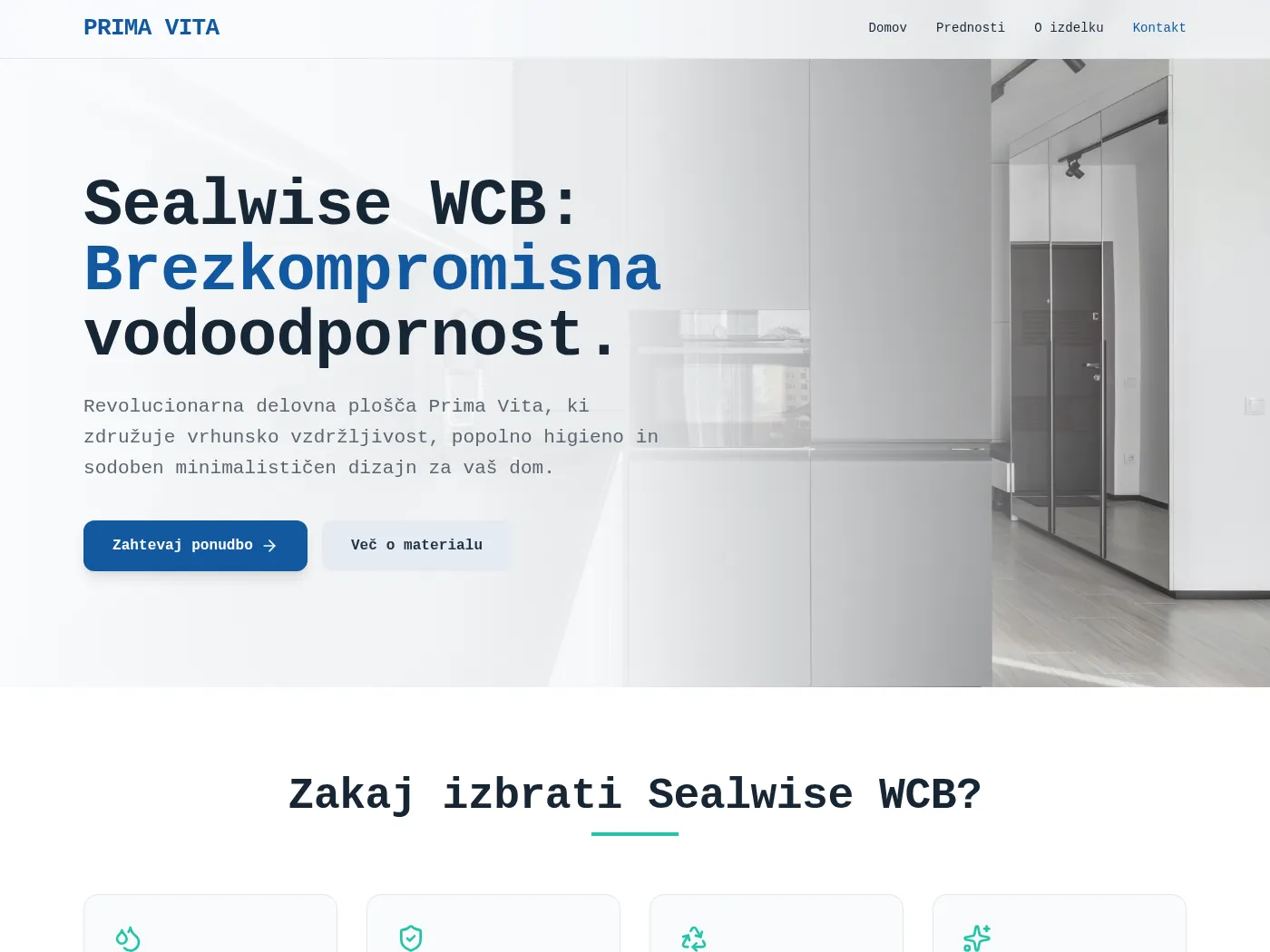 Sealwise Prima Vita Site