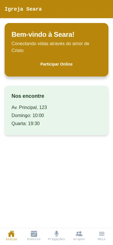 Seara Church App