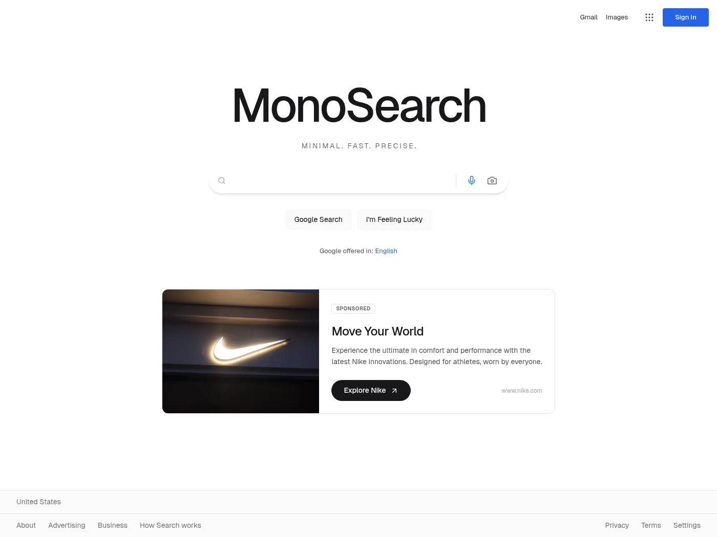 SearchEngine Clone