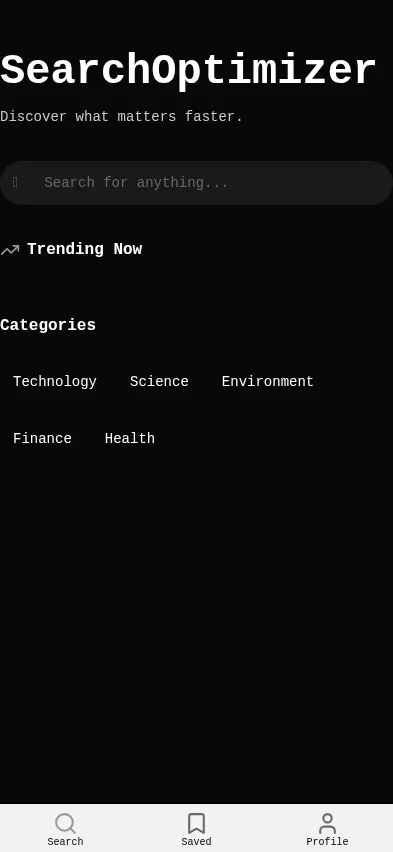 SearchOptimizer Mobile
