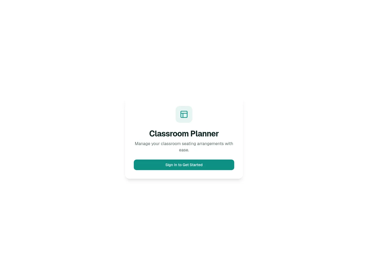 Classroom Seat Planner