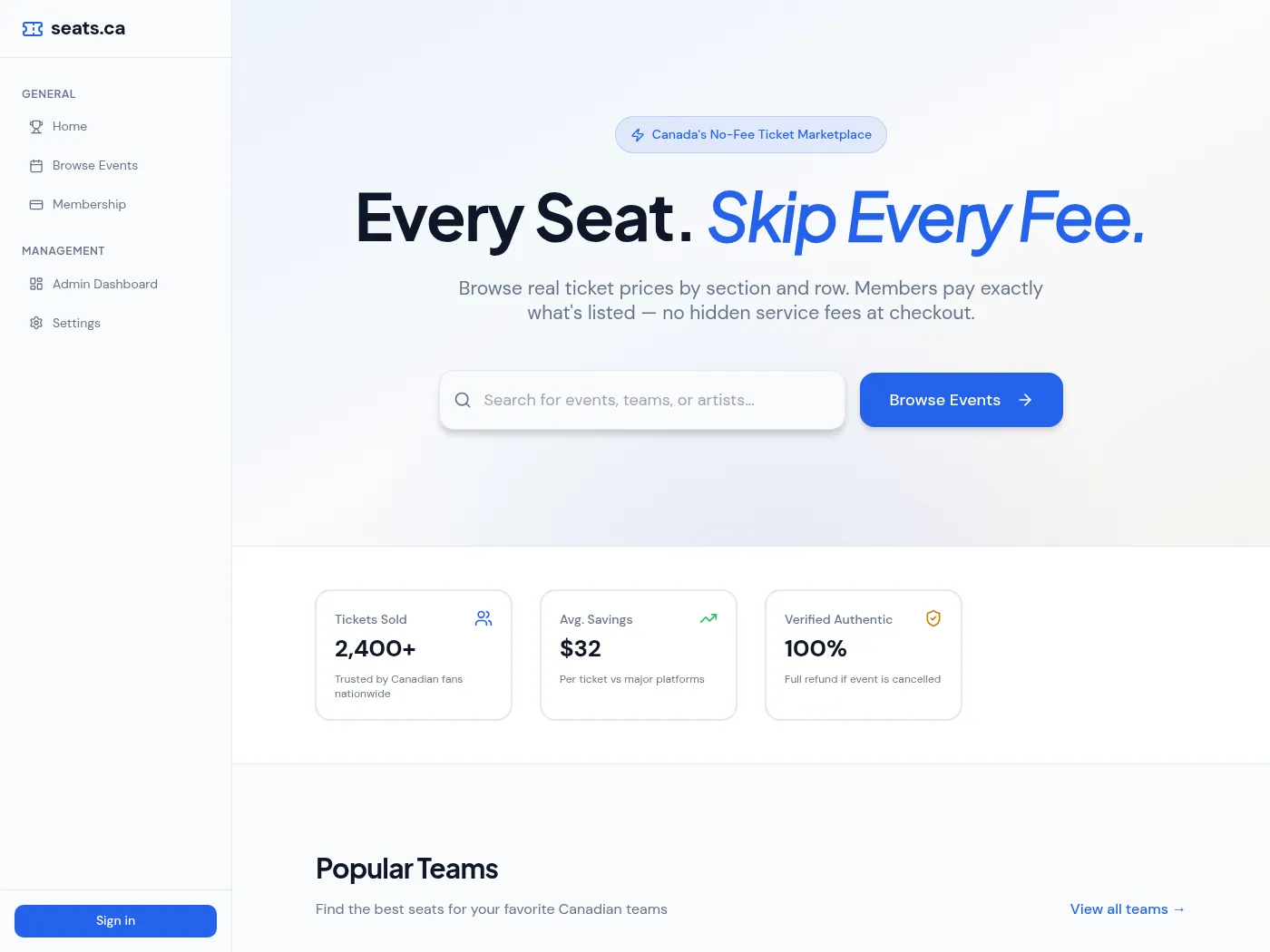 Seats.ca Clone Suite