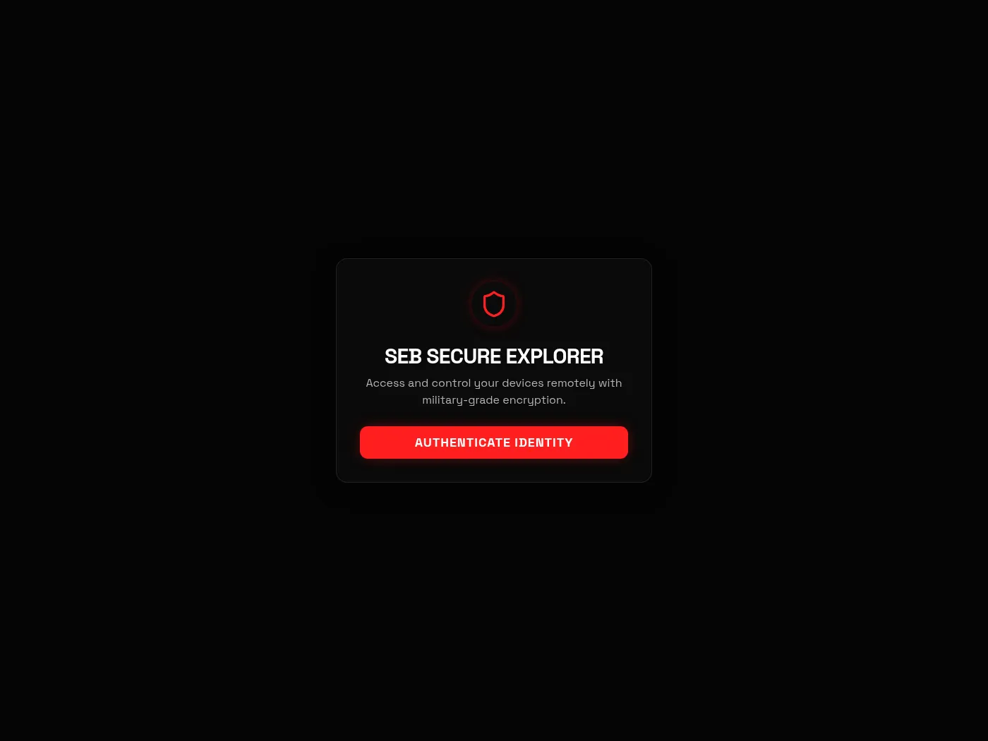 SEB Secure Explorer