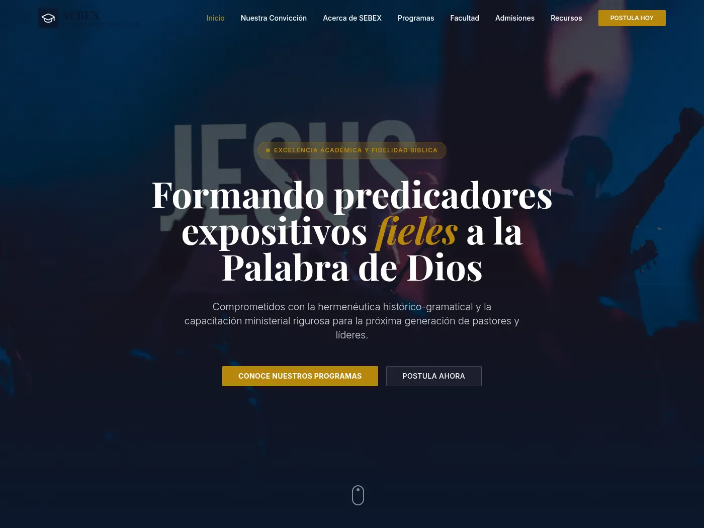 SEBEX Seminary Web