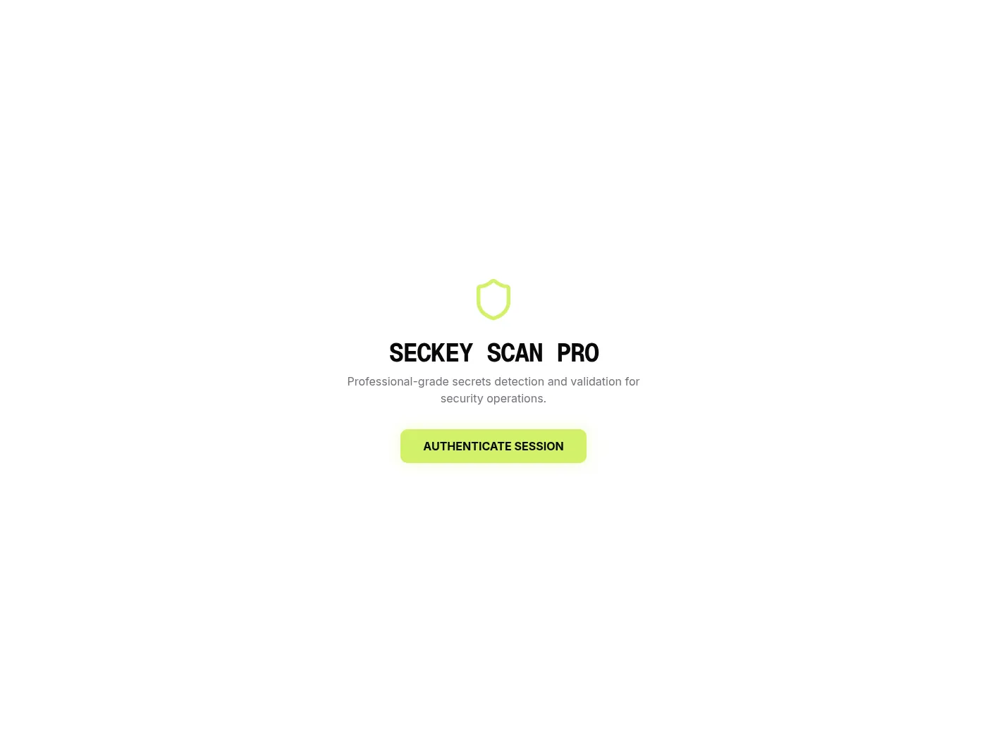 SecKey Scan Pro