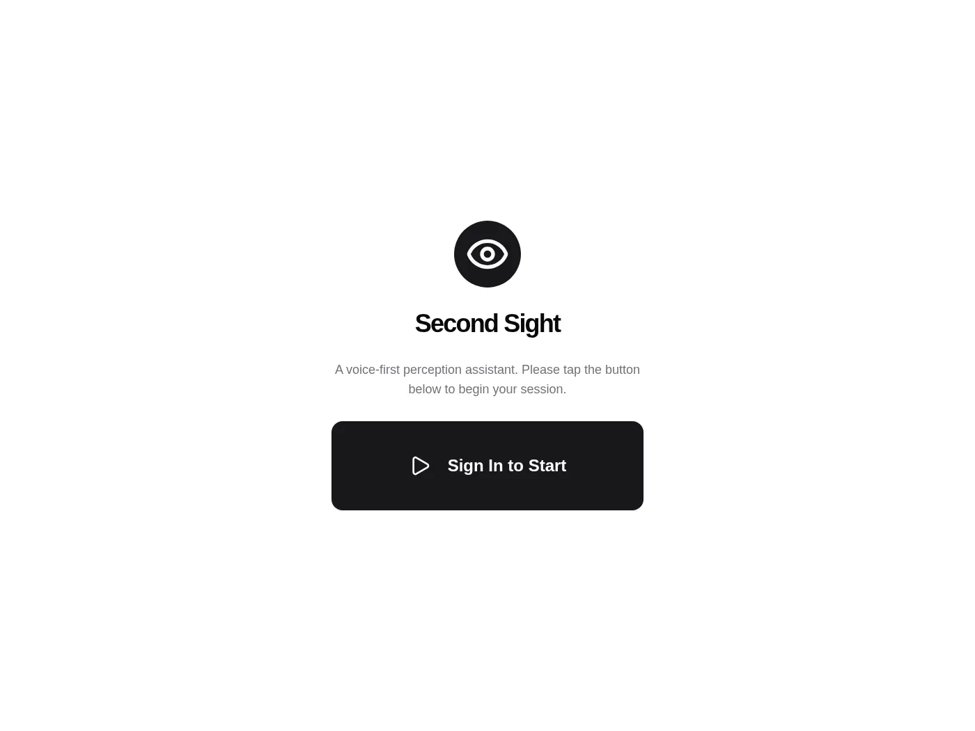 Second Sight Assistant