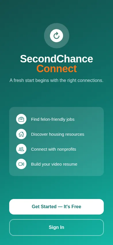 SecondChance Connect