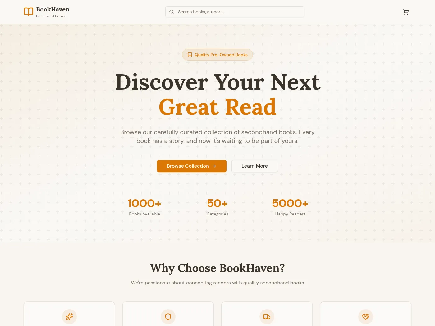 Secondhand Bookstore Hub