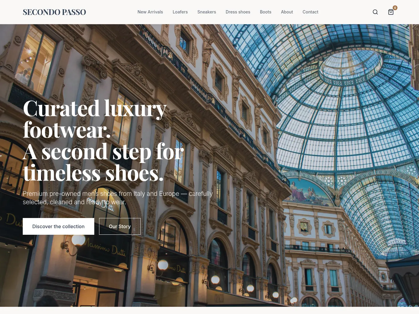 Secondo Passo Webshop