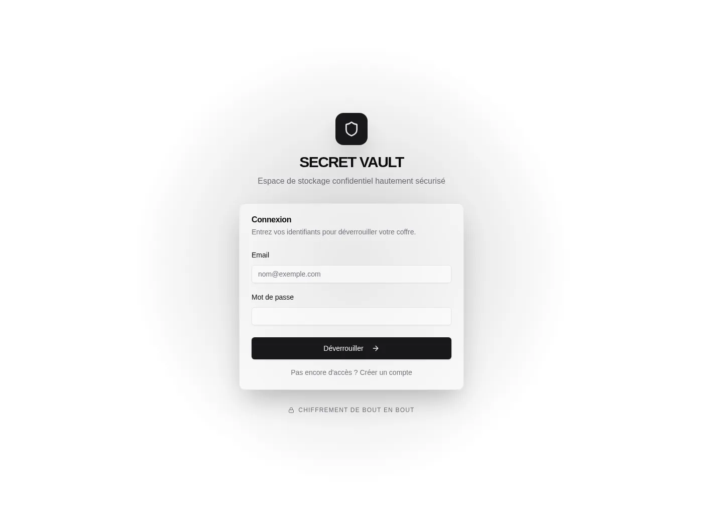 Secret Vault Notes