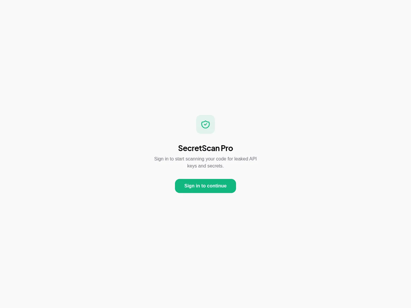 SecretScan Pro