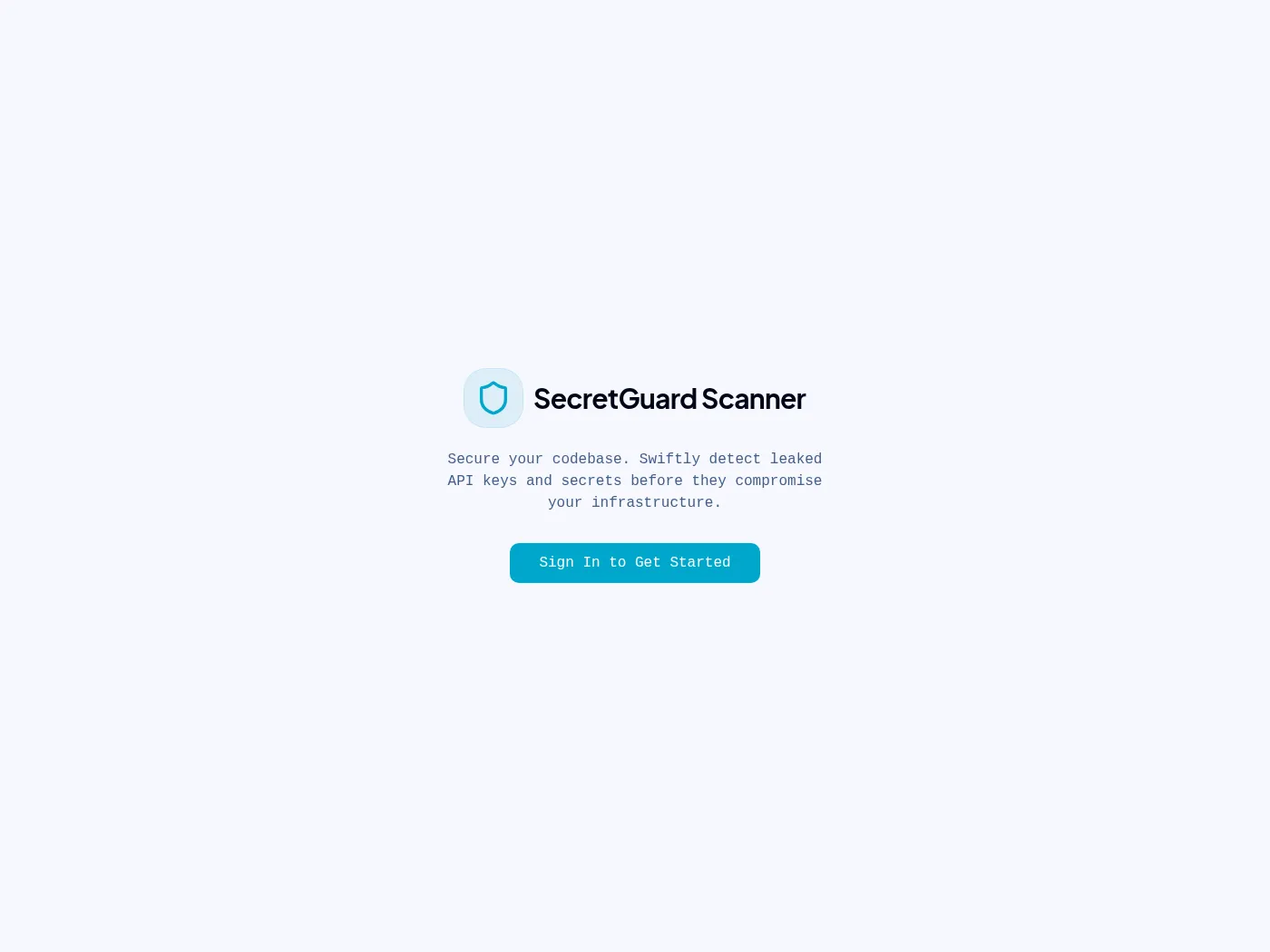SecretGuard Scanner