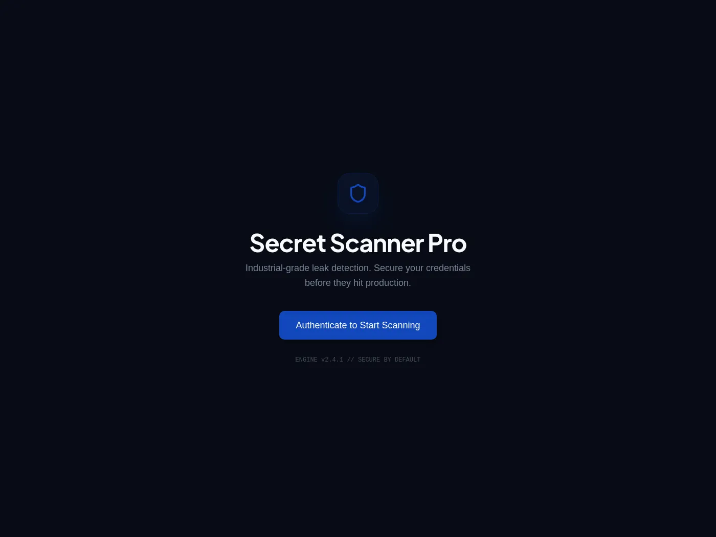 Secret Scanner Pro