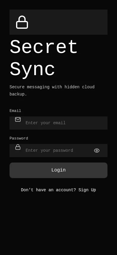 Secret Sync Chat