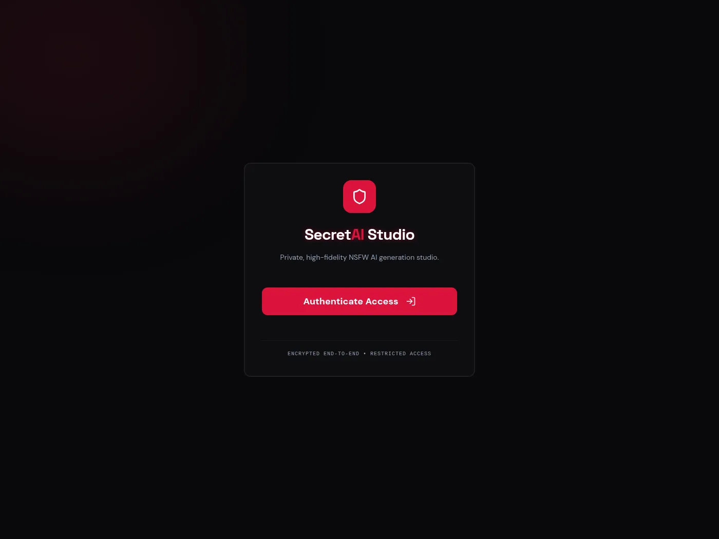 SecretAI NSFW Studio