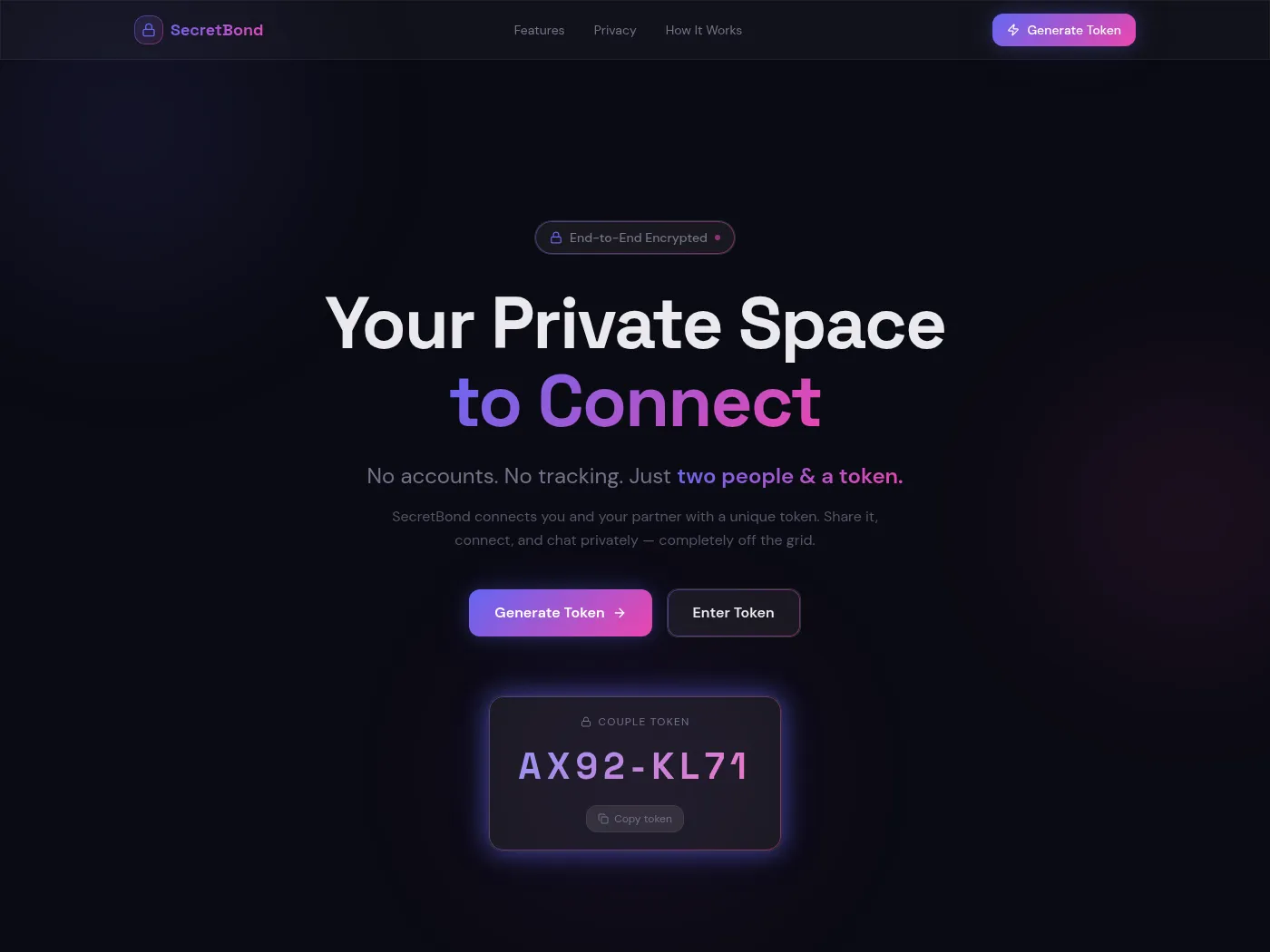 SecretBond Chat