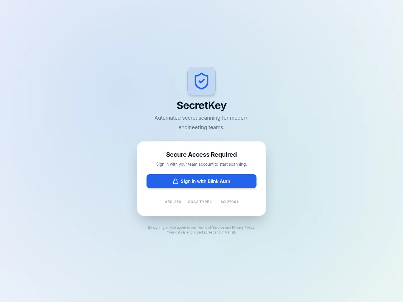 SecretKey Scanner