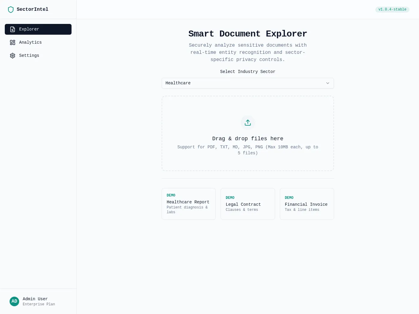 SectorIntel Doc Explorer