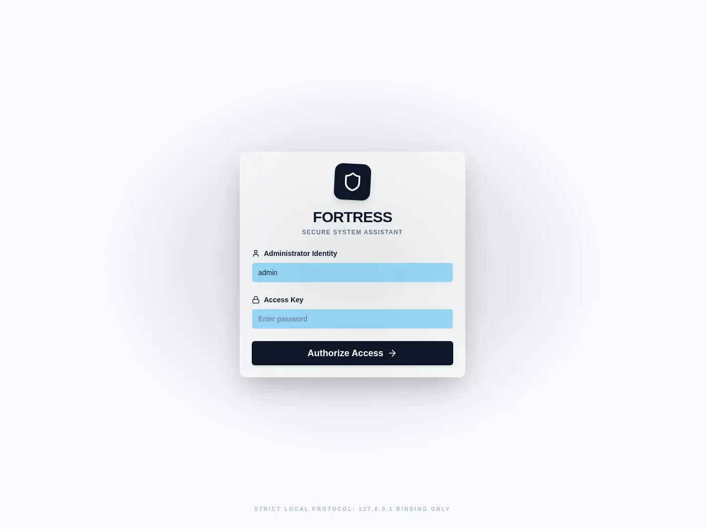 Fortress Desktop AI Assistant