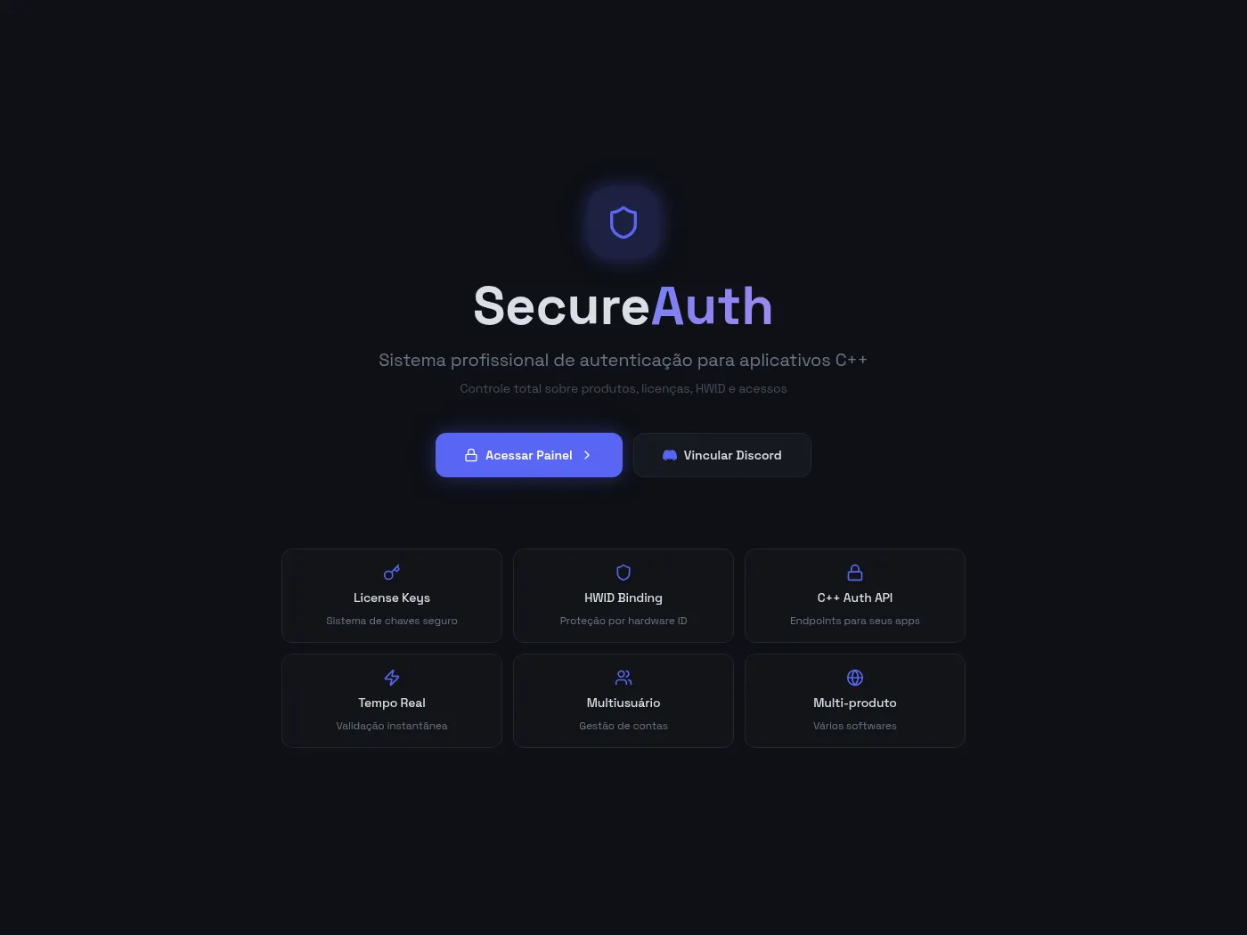 SecureAuth Panel